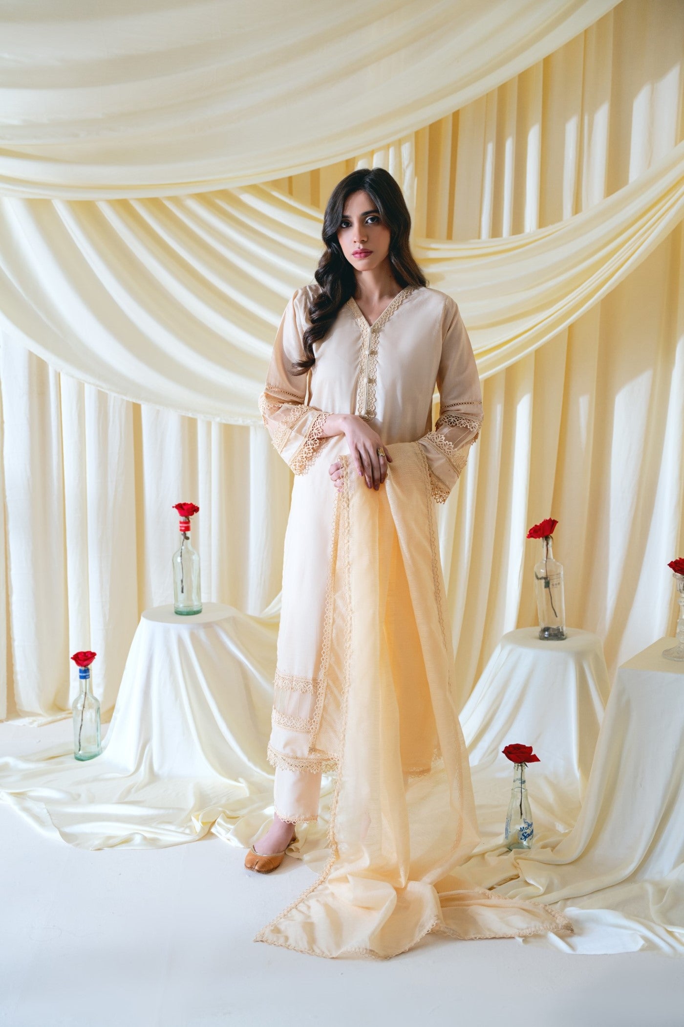 ZAINA-Ivory – Arsh Apparel